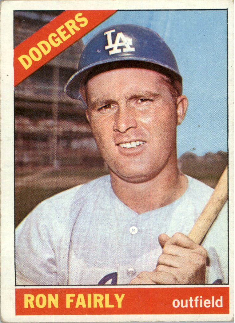 1966 Topps #330 Ron Fairly - VG