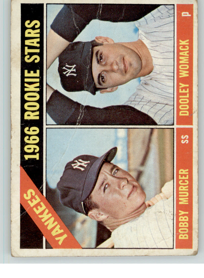 1966 Topps #469 Rookie Stars/Bobby Murcer RC/Dooley Womack RC - GOOD ...