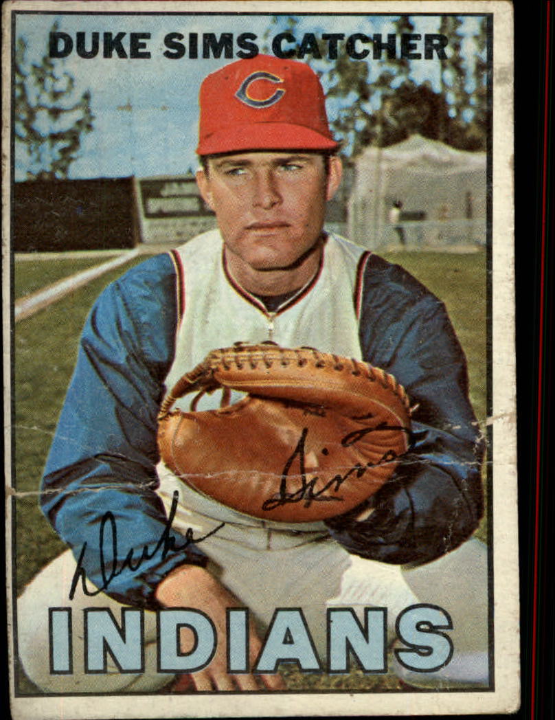 1967 Topps #3 Duke Sims - GOOD - Card Shack | Beckett Marketplace