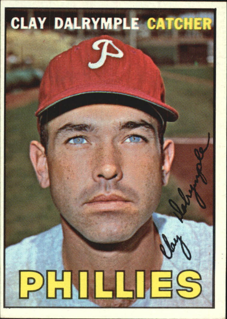 1967 Topps #53 Clay Dalrymple - NM - Burbank Sportscards | Beckett ...