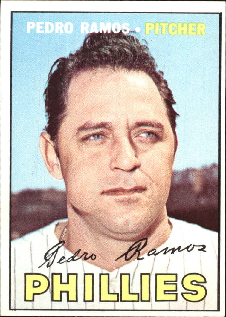 1967 Topps #187 Pedro Ramos - EX-MT - Burbank Sportscards | Beckett ...