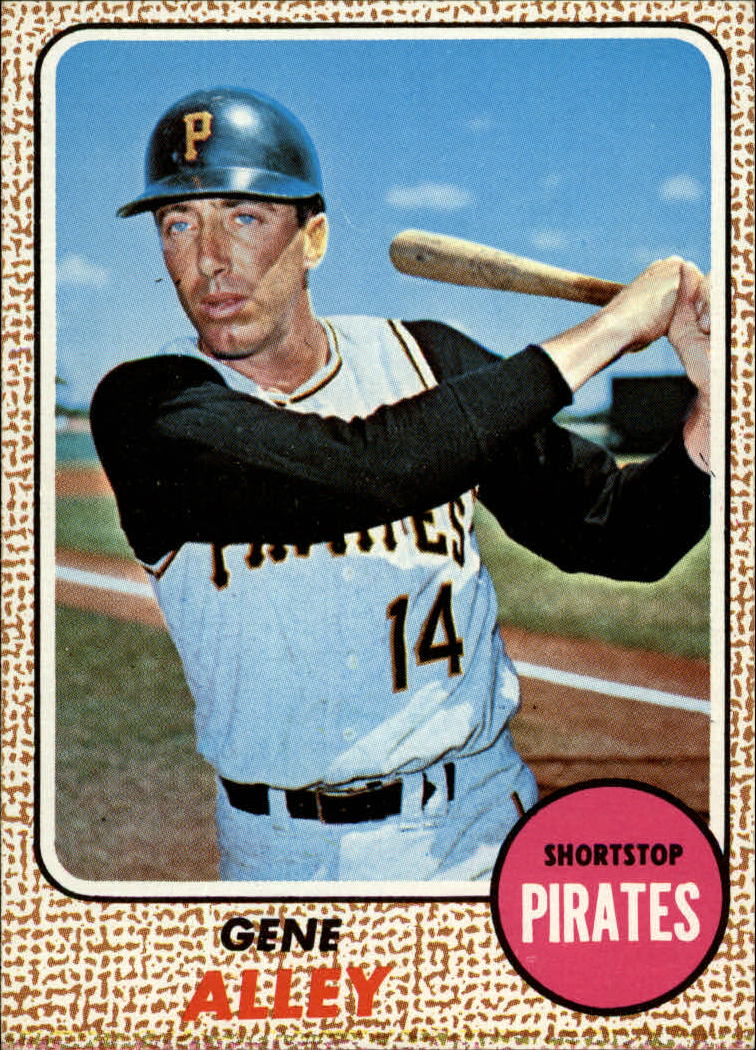 1968 Topps #53 Gene Alley - EX-MT - Card Shack | Beckett Marketplace