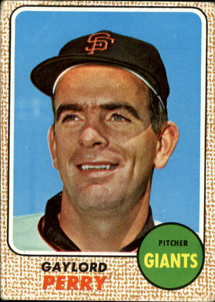 1968 Topps #85 Gaylord Perry - VG-EX