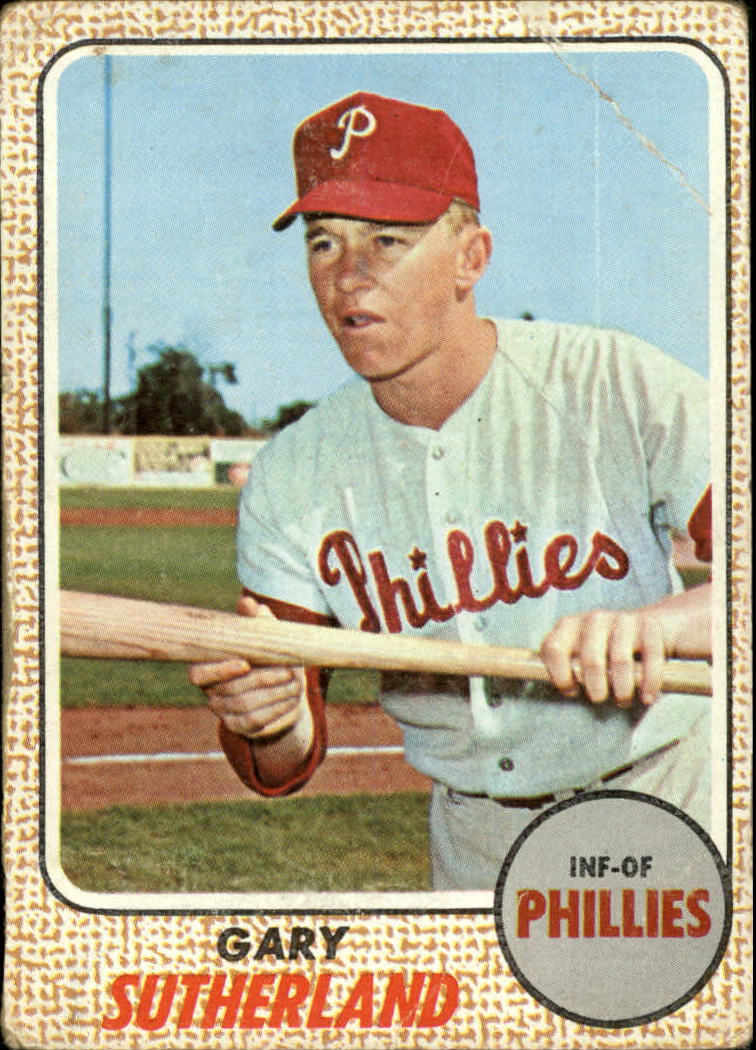 1968 Topps #98 Gary Sutherland - VG