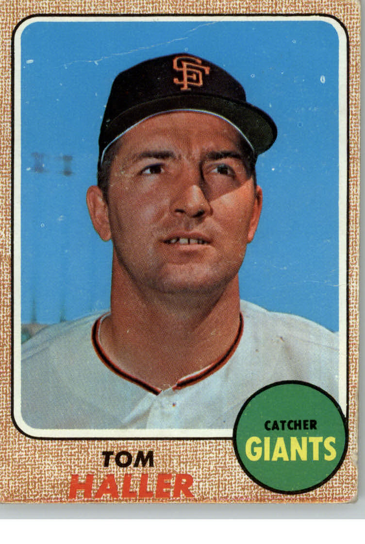 1968 Topps #185 Tom Haller - VG - Card Shack | Beckett Marketplace