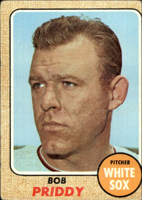 1968 Topps #391 Bob Priddy - FAIR
