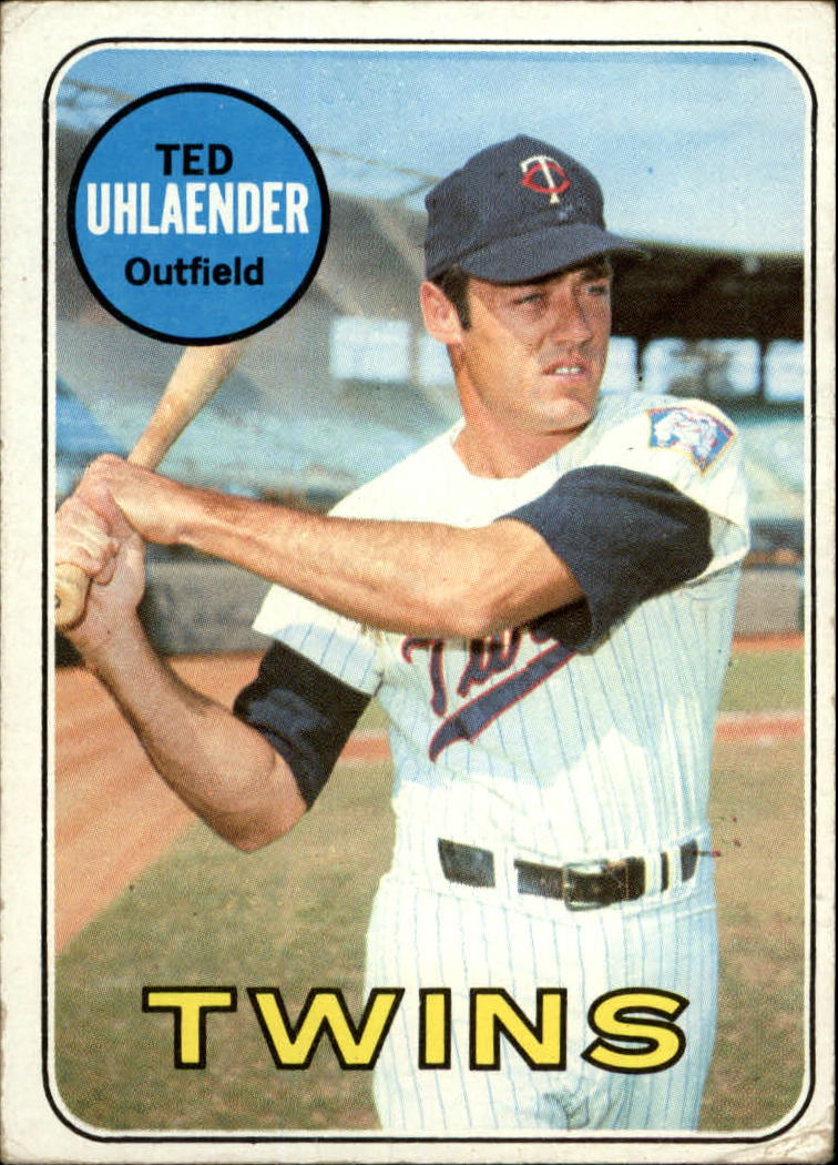 1969 Topps #194 Ted Uhlaender - VG-EX