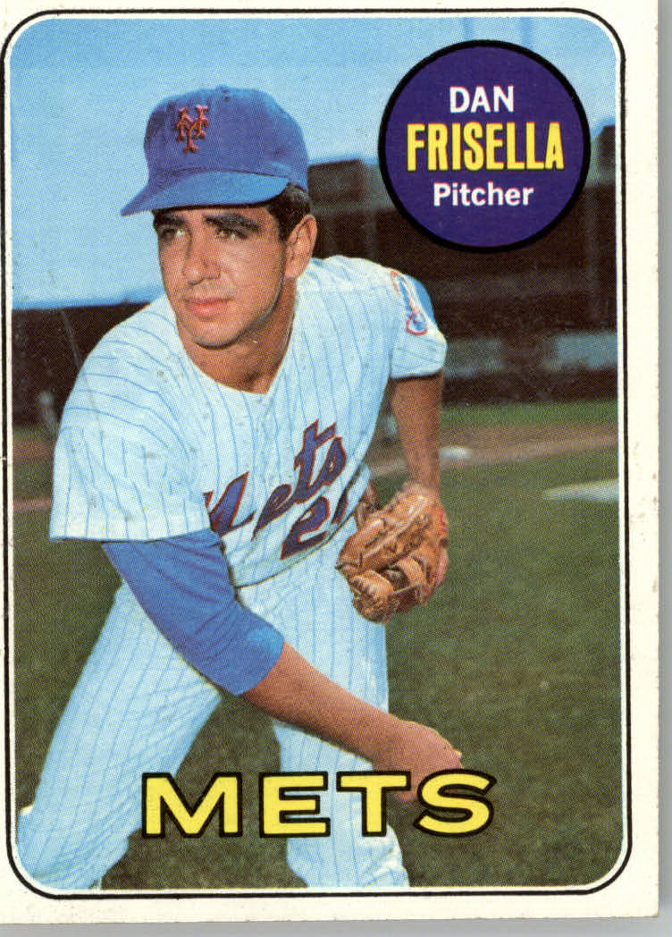 1969 Topps #343 Dan Frisella - EX