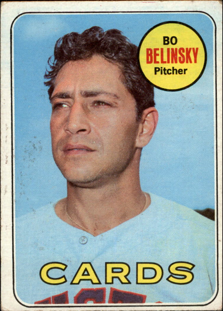 1969 Topps #366 Bo Belinsky - VG