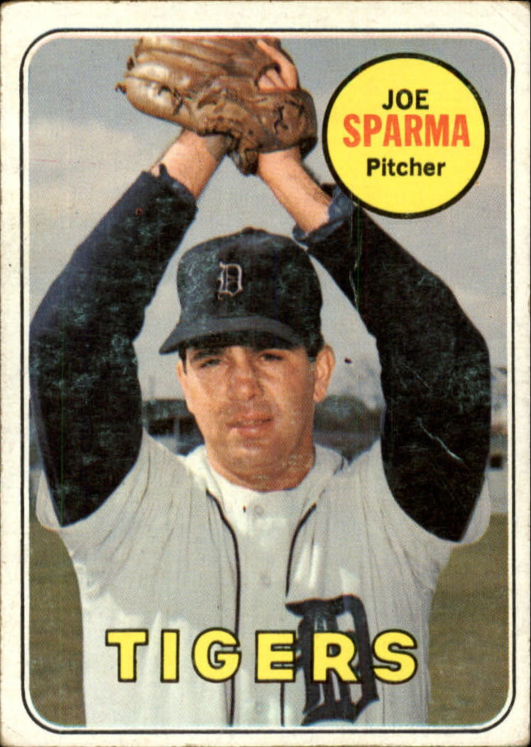 1969 Topps #488 Joe Sparma - VG-EX