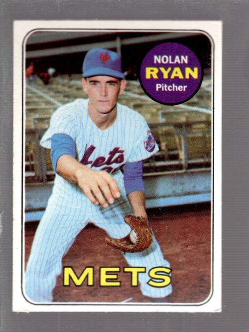 1969 Topps #533 Nolan Ryan - EX
