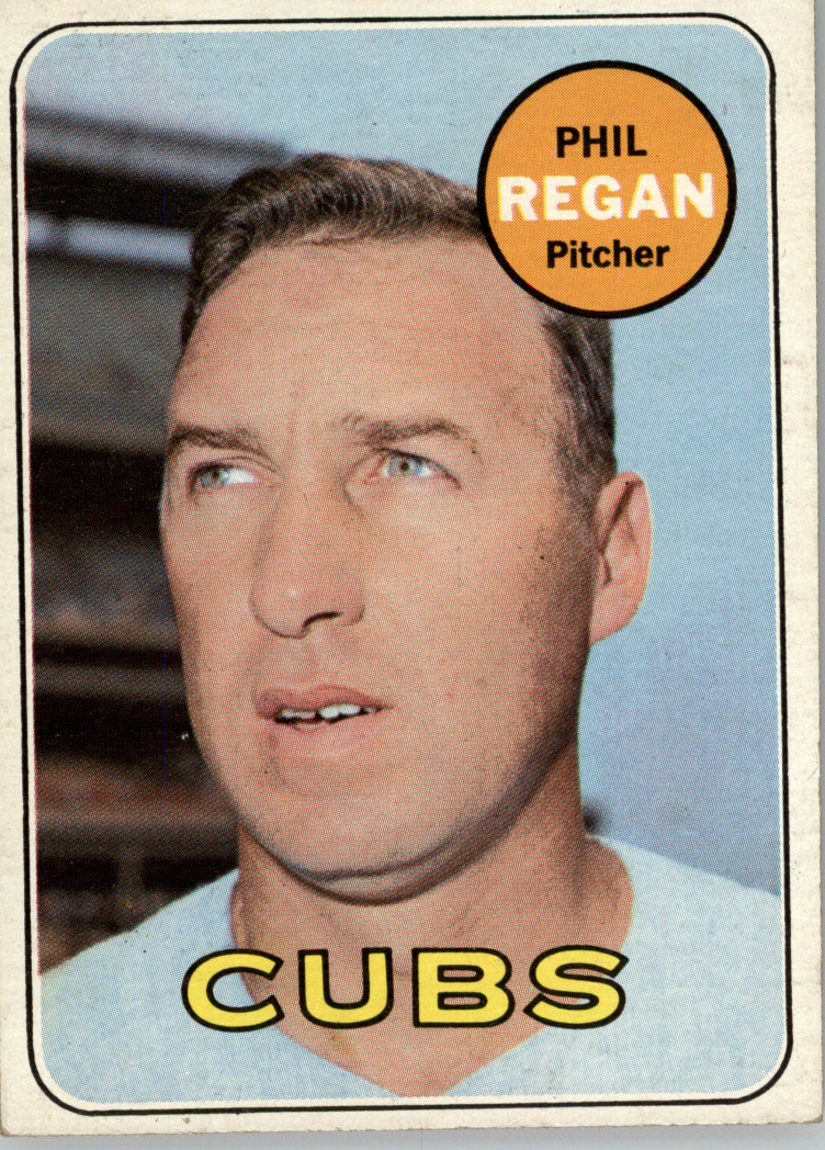 1969 Topps #535 Phil Regan - EX-MT