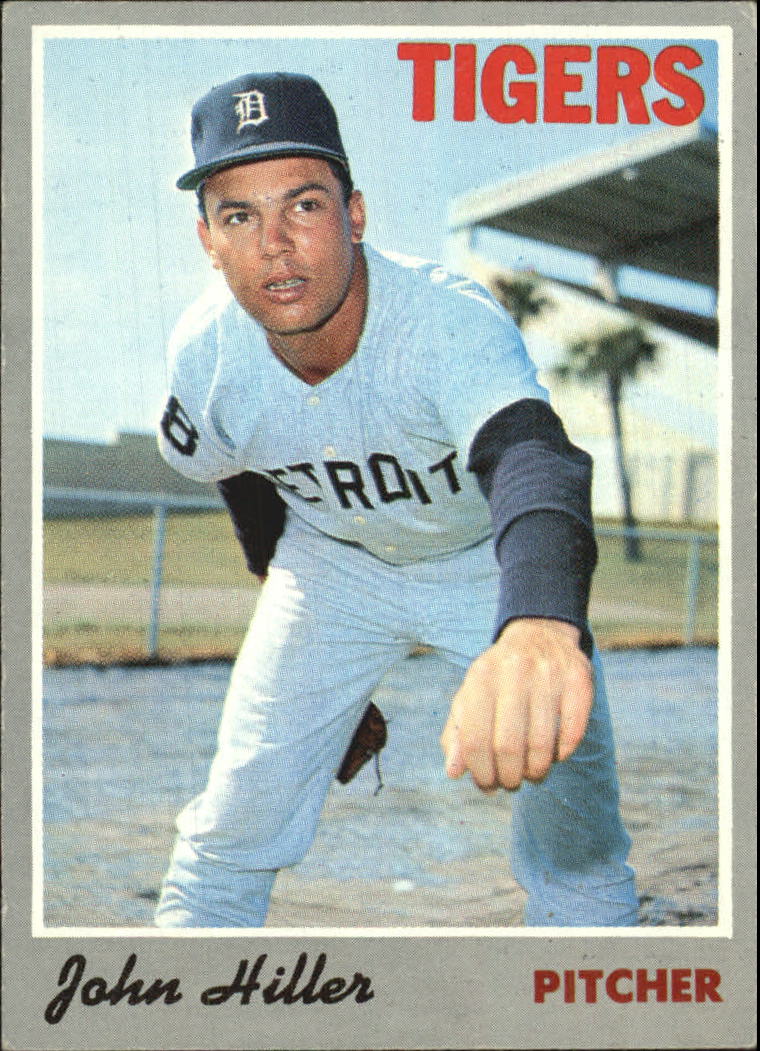 1970 Topps #12 John Hiller - EX