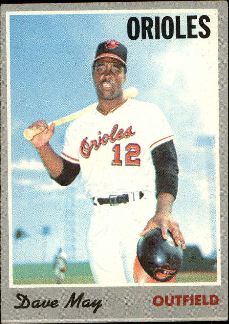 1970 Topps #81 Dave May - VG - Card Shack | Beckett Marketplace