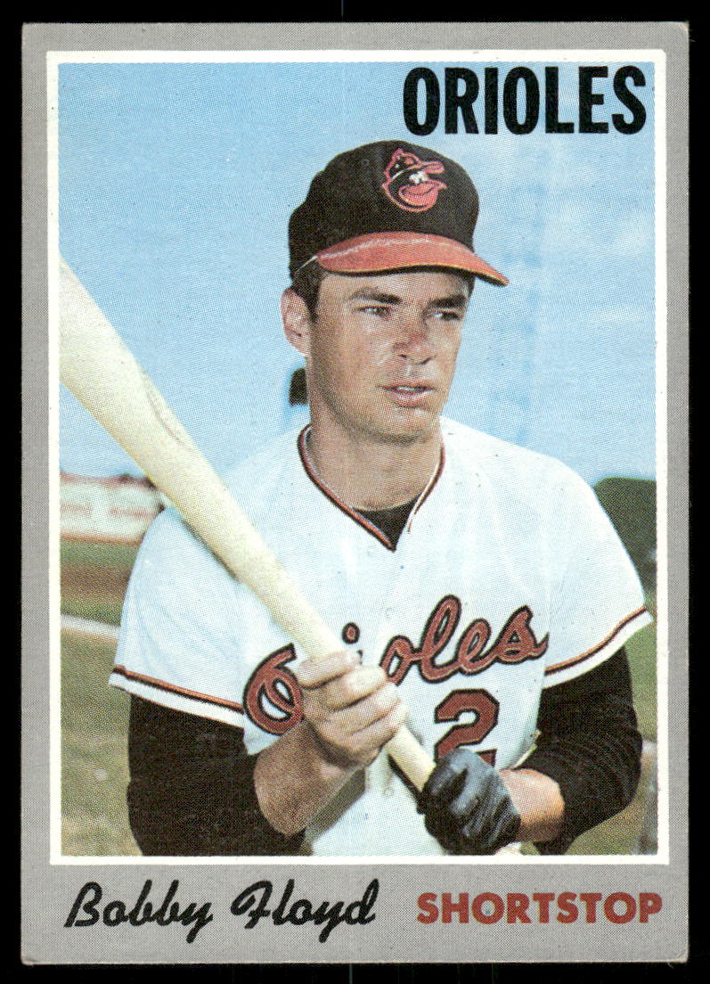 1970 Topps #101 Bobby Floyd - EX