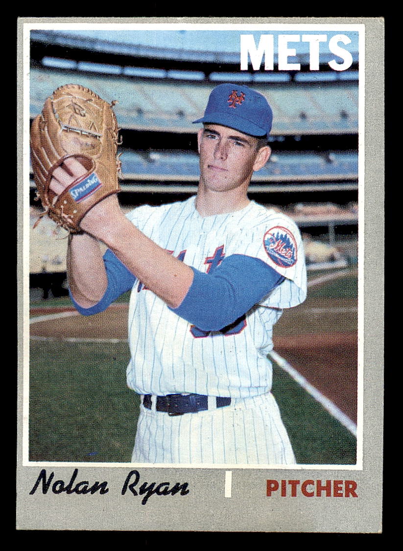 1970 Topps #712 Nolan Ryan - Scan of the actual card you'll receive - EX