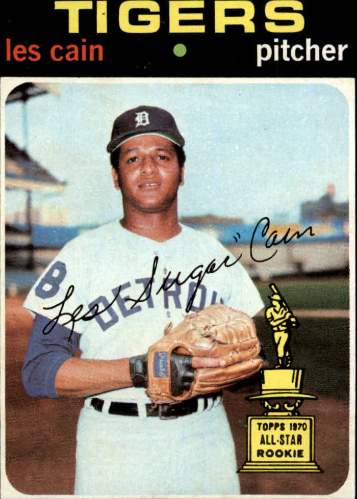 1971 Topps #101 Les Cain - EX - Card Shack | Beckett Marketplace