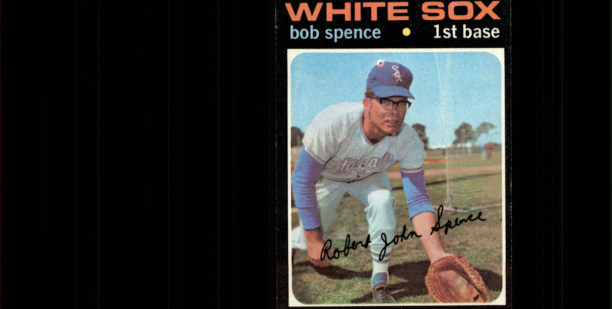 1971 Topps #186 Bob Spence RC - VG-EX