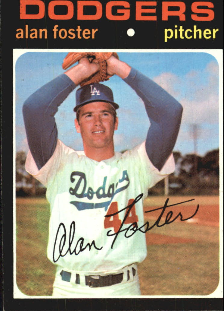 1971 Topps #207 Alan Foster - EX-MT