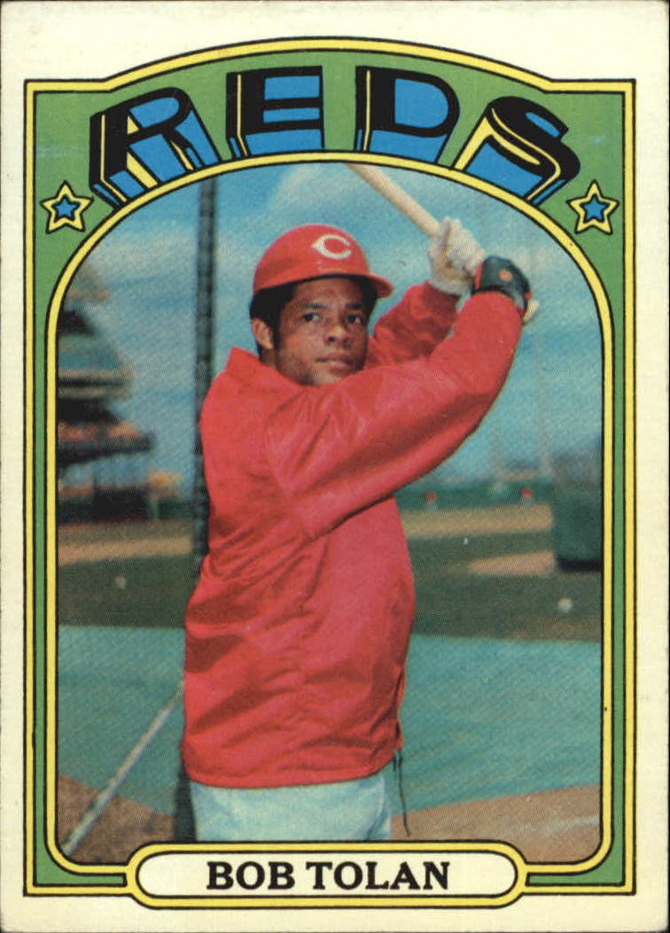 1972 Topps #3 Bob Tolan - VG-EX