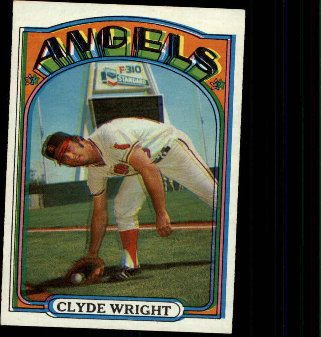 1972 Topps #55 Clyde Wright - EX-MT - Card Shack | Beckett Marketplace