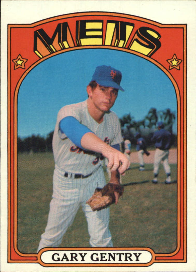 1972 Topps #105 Gary Gentry - EX-MT