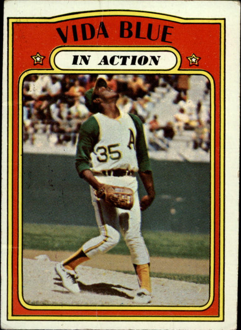 1972 Topps #170 Vida Blue IA - GOOD - Card Shack | Beckett Marketplace