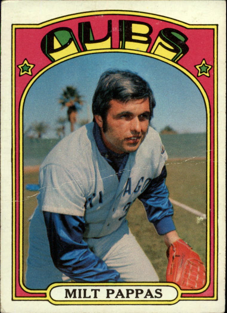 1972 Topps #208 Milt Pappas - VG - Card Shack | Beckett Marketplace