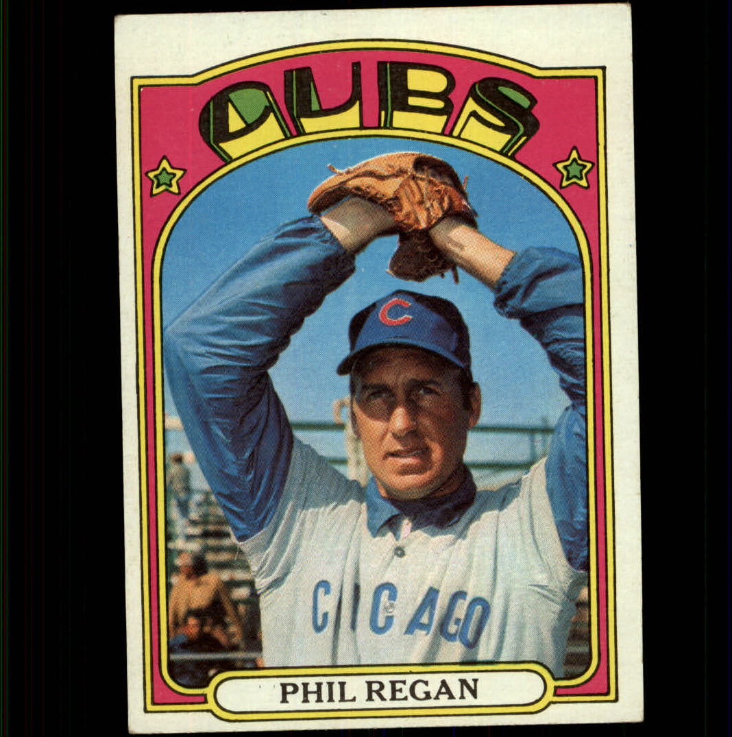 1972 Topps #485 Phil Regan - EX-MT - Card Shack | Beckett Marketplace