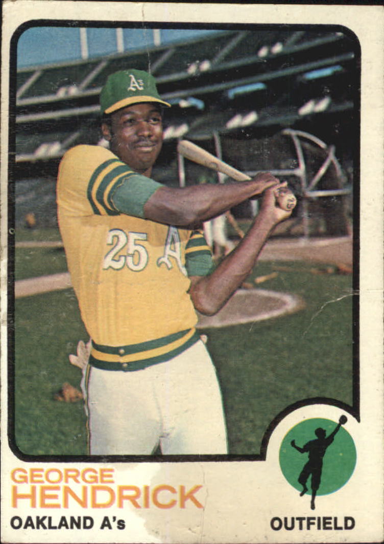 1973 Topps #13 George Hendrick - FAIR