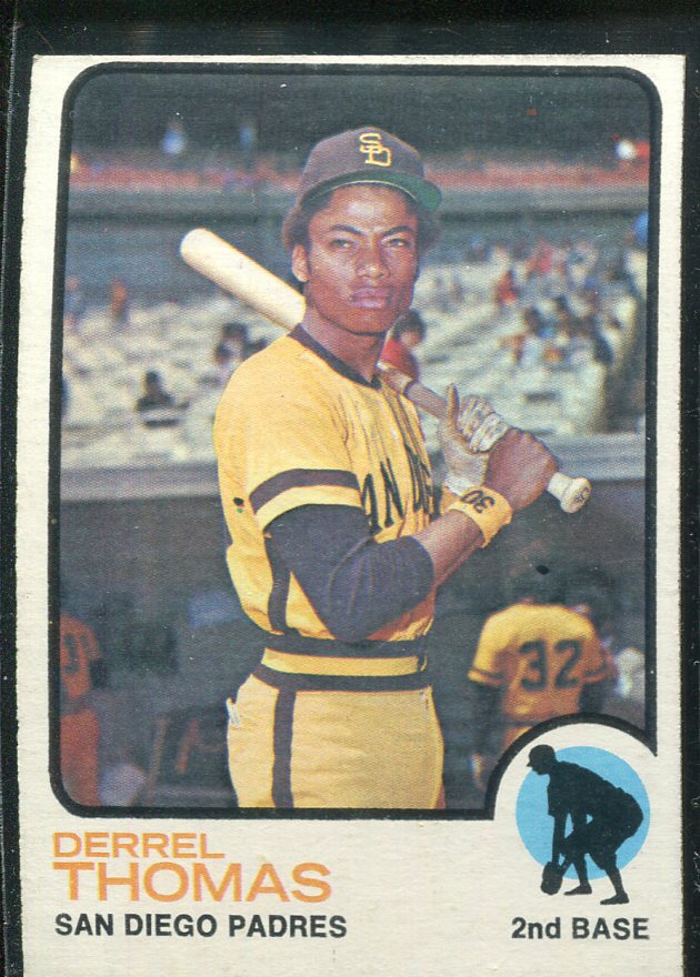 1973 Topps #57 Derrel Thomas - EX