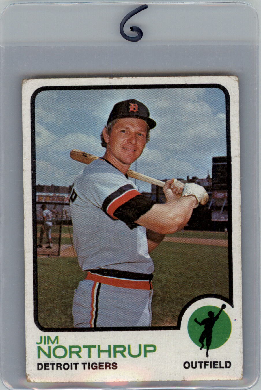 1973 Topps #168 Jim Northrup - GOOD
