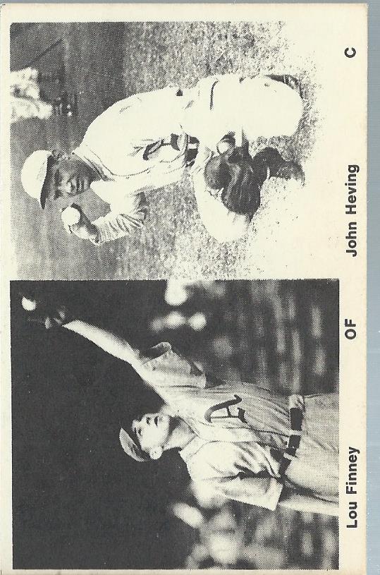 1974 A's 1929-31 TCMA #10 Lou Finney/John Heving - NM
