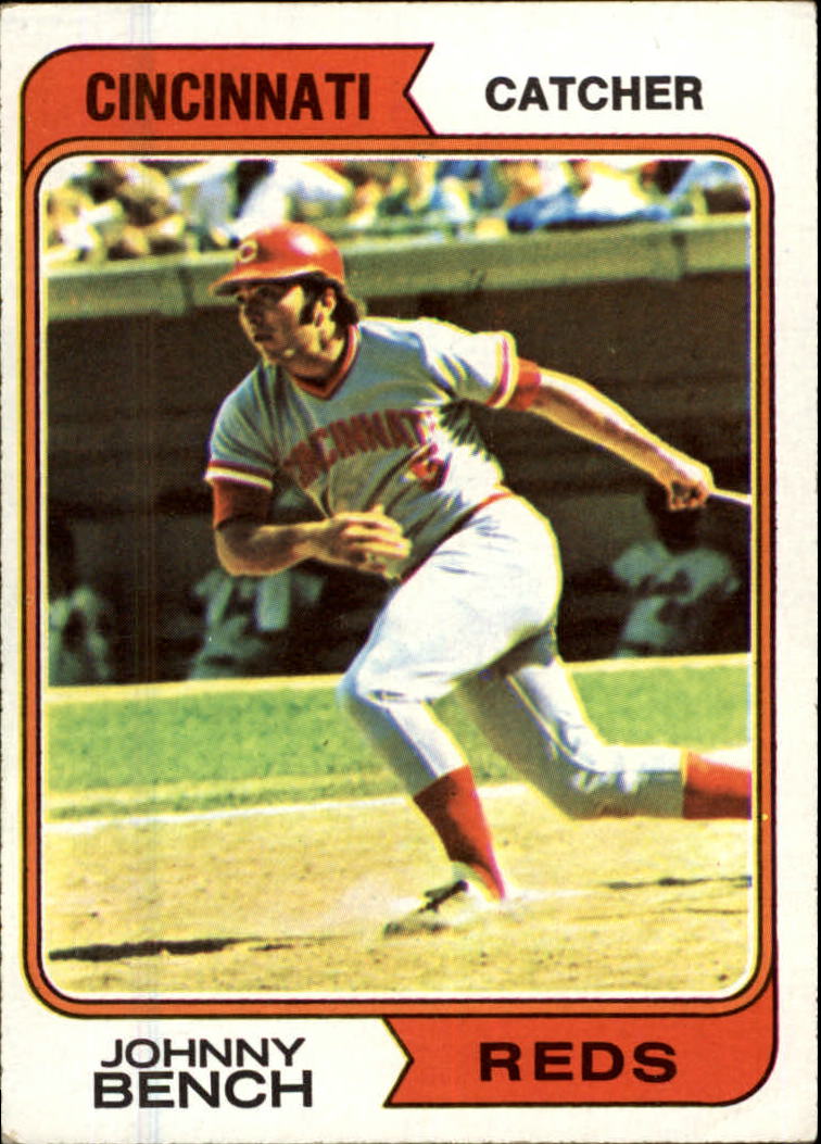 1974 Topps #10 Johnny Bench - EX - Card Shack | Beckett Marketplace