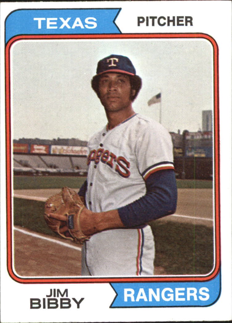 1974 Topps #11 Jim Bibby - EX-MT - Burbank Sportscards | Beckett ...