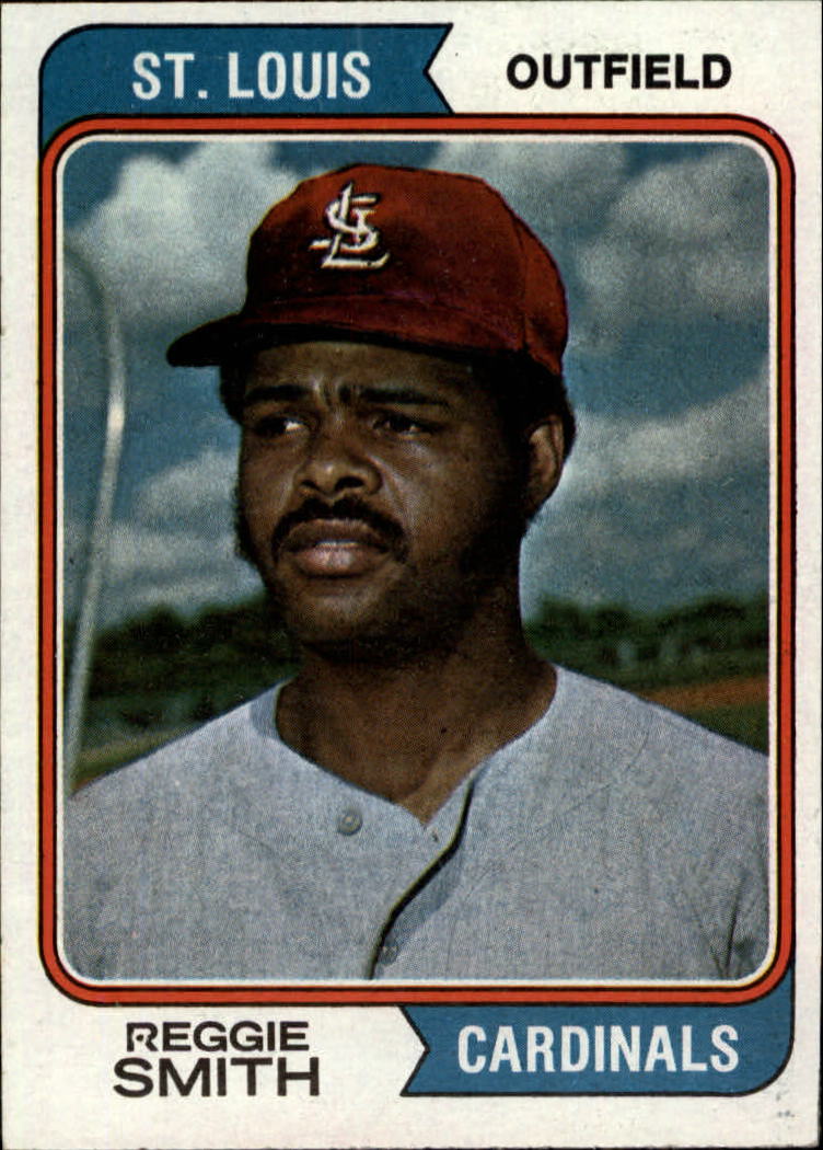 1974 Topps #285 Reggie Smith - EX-MT