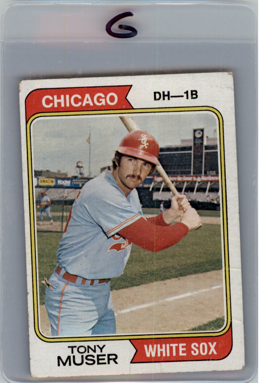 1974 Topps #286 Tony Muser - GOOD