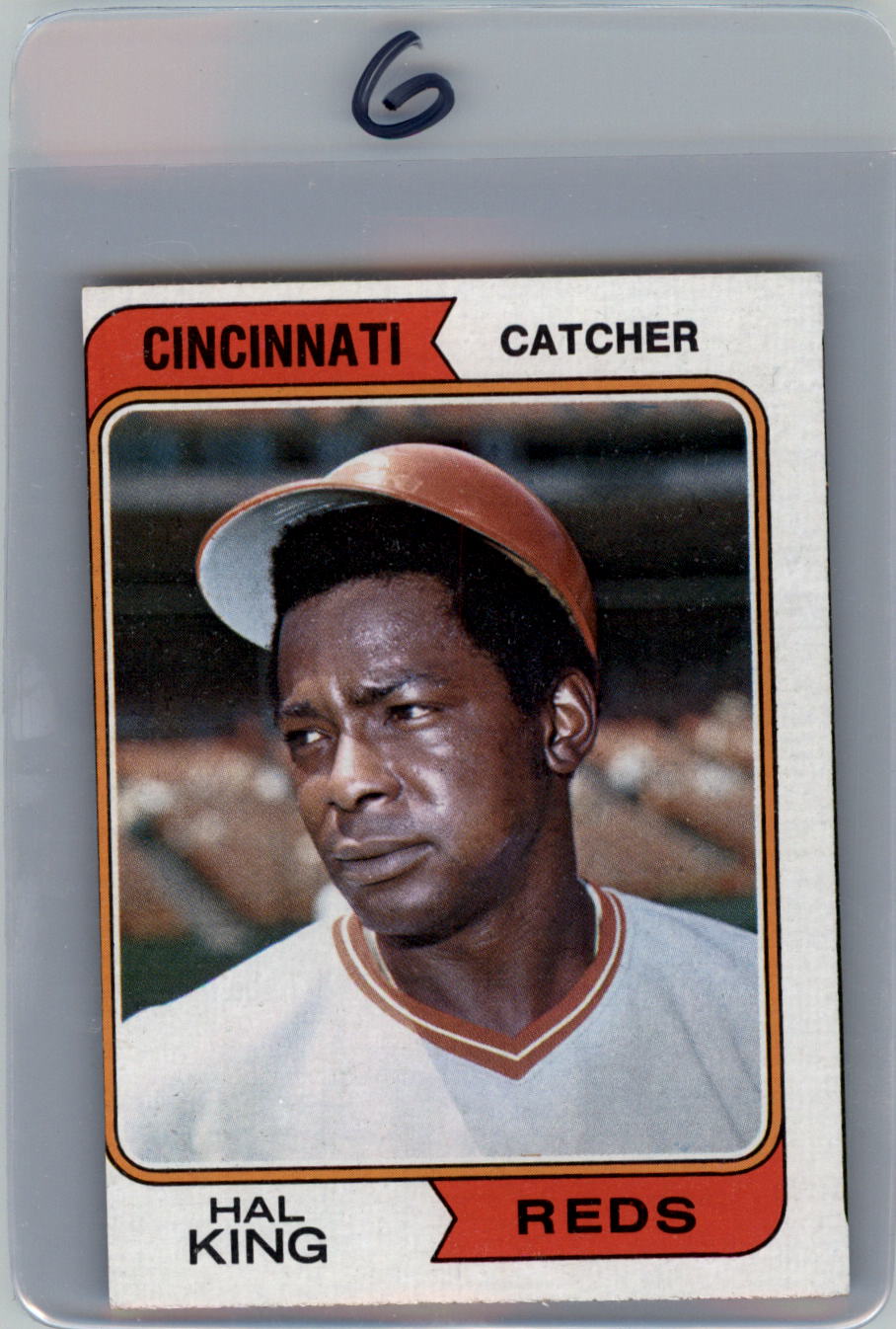 1974 Topps #362 Hal King - GOOD