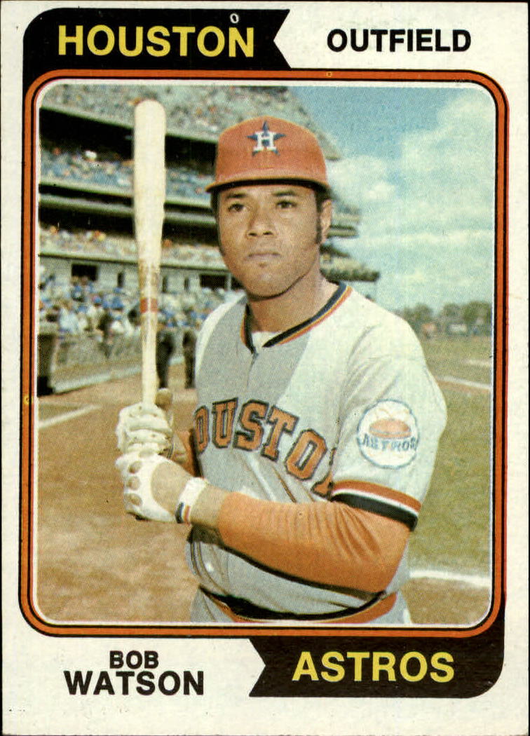 1974 Topps #370 Bob Watson - EX-MT