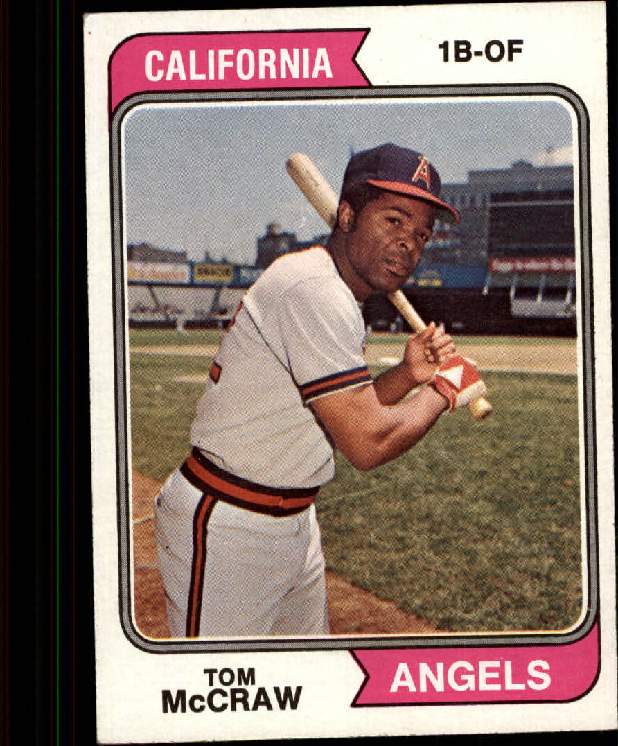 1974 Topps #449 Tom McCraw - EX-MT - Card Shack | Beckett Marketplace