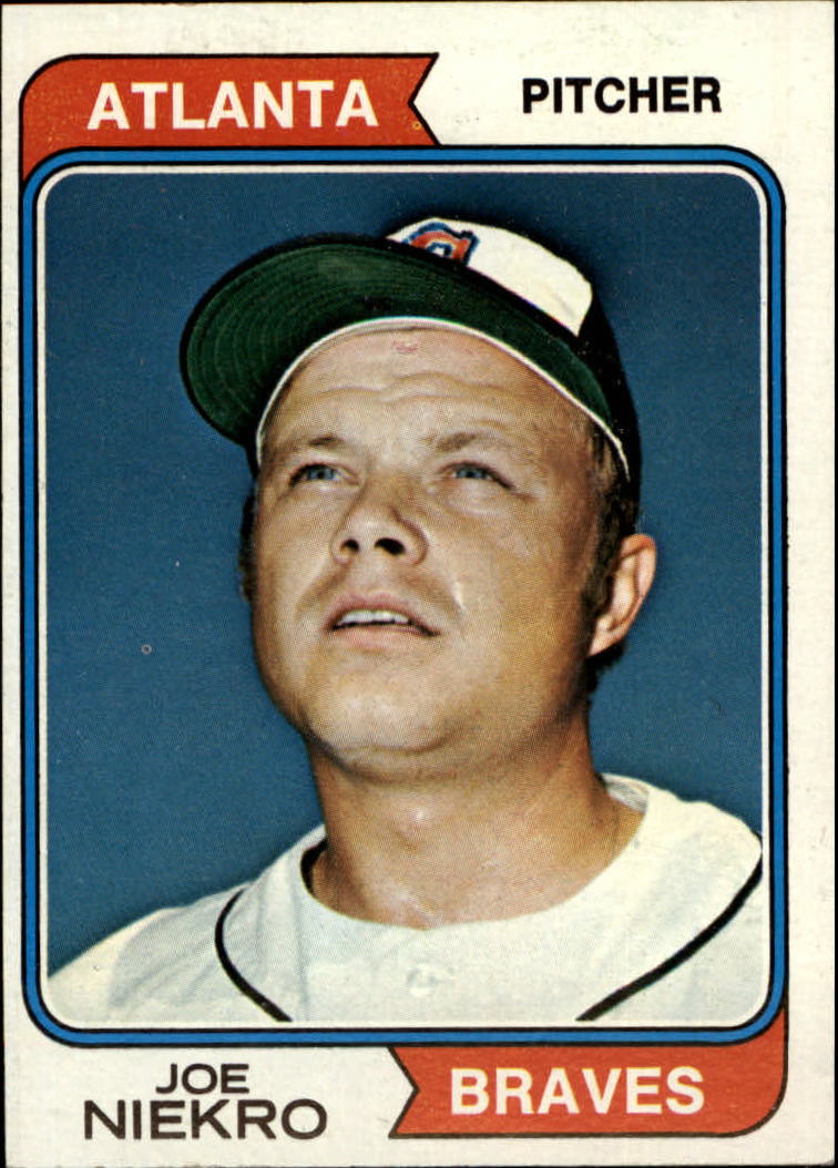 1974 Topps #504 Joe Niekro - EX-MT