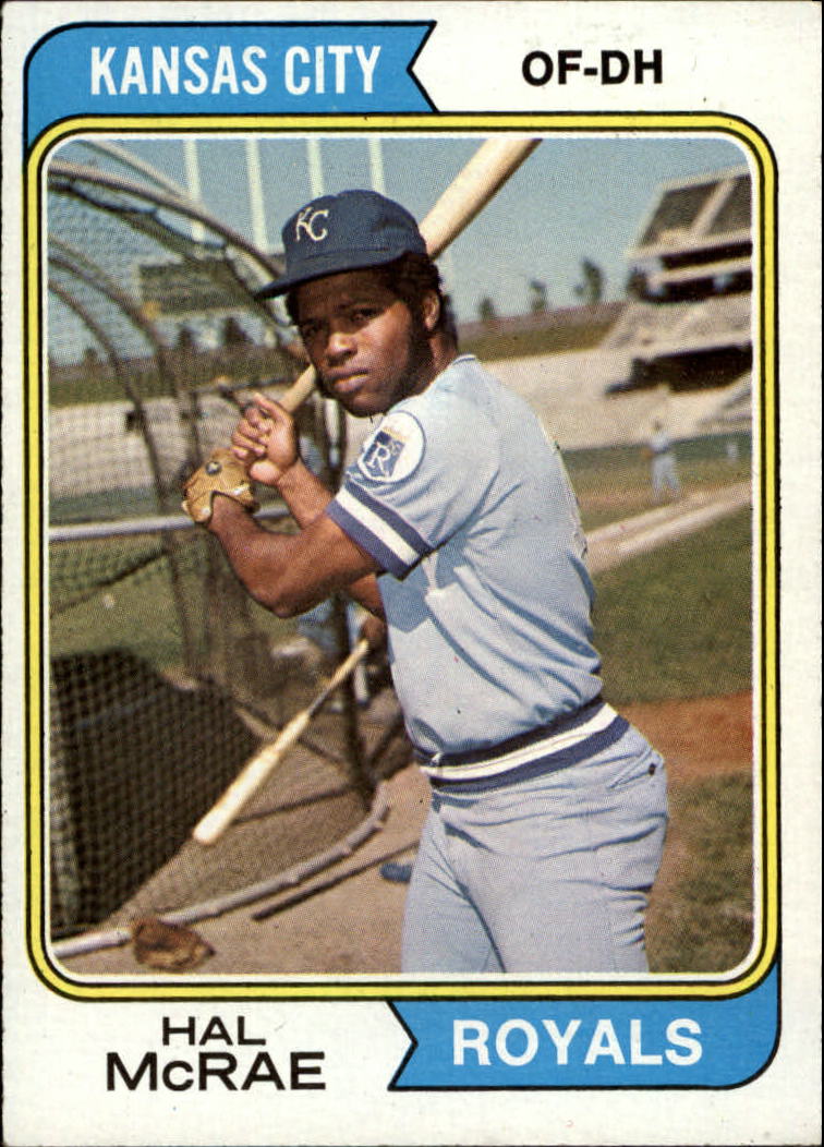 1974 Topps #563 Hal McRae - EX-MT - Card Shack | Beckett Marketplace