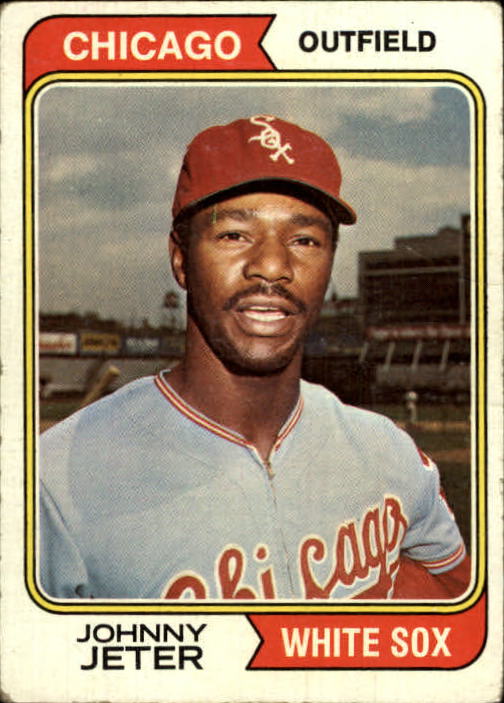 1974 Topps #615 Johnny Jeter UER/Misspelled Johnnie/on card back - GOOD ...