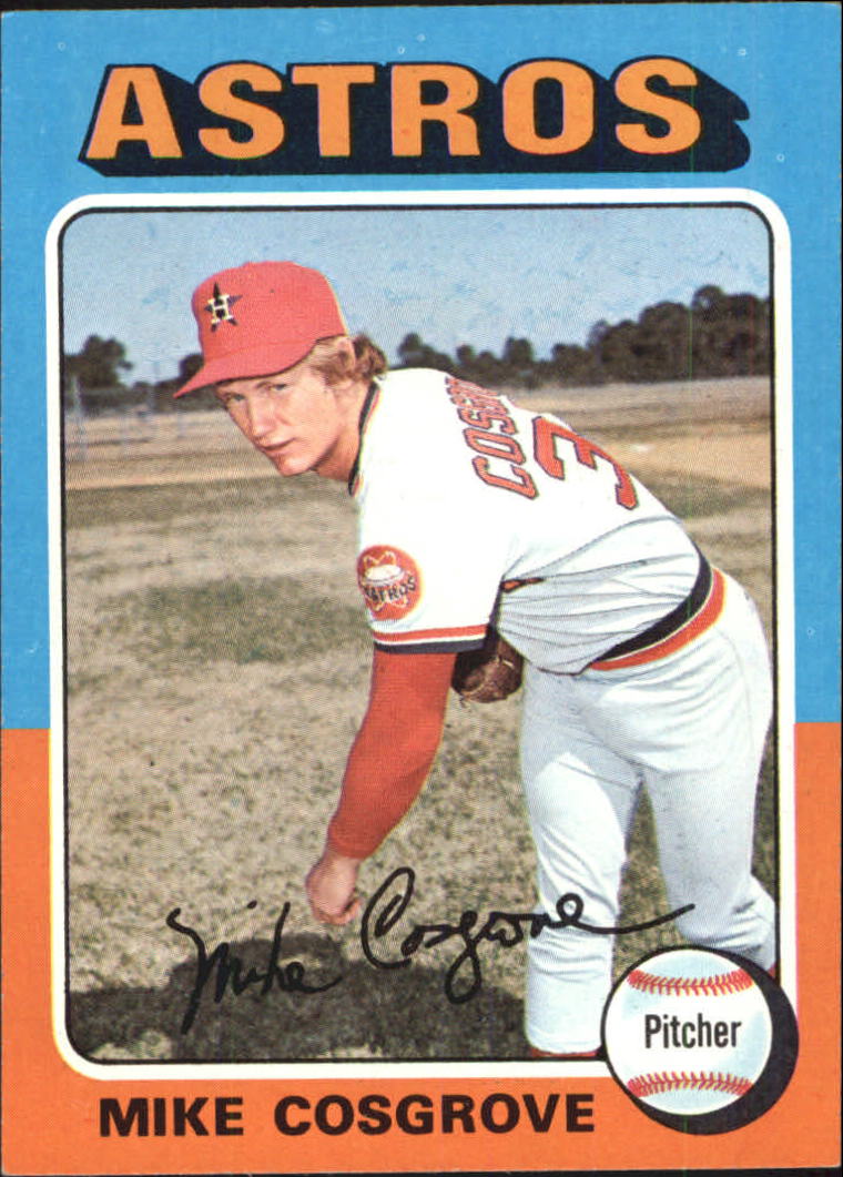 1975 Topps #96 Mike Cosgrove RC - NM
