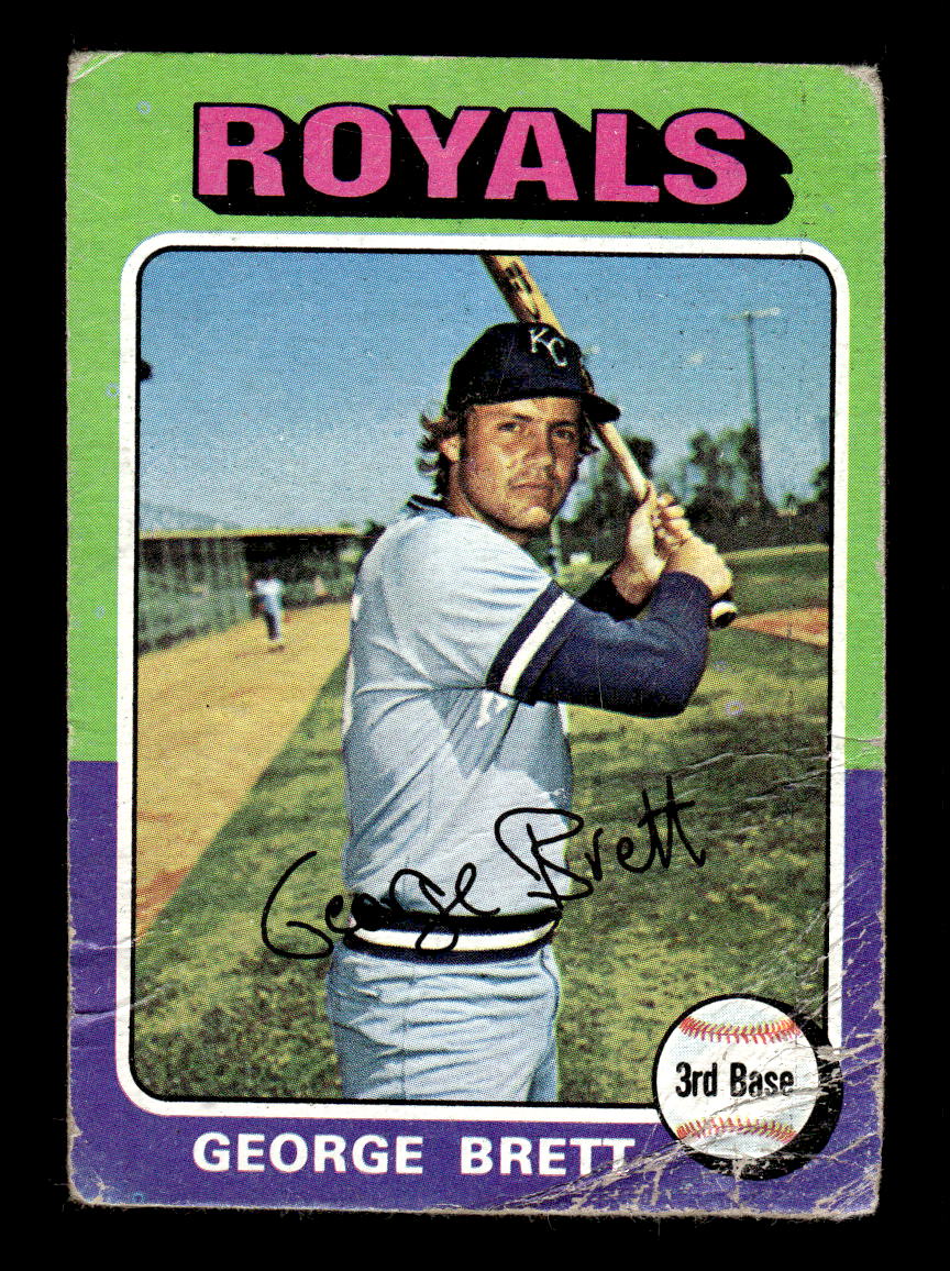 1975 Topps #228 George Brett RC - POOR