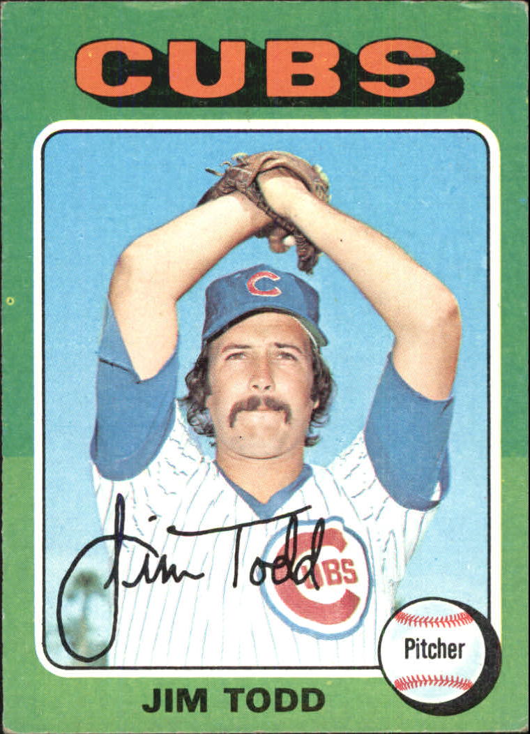 1975 Topps #519 Jim Todd RC - VG