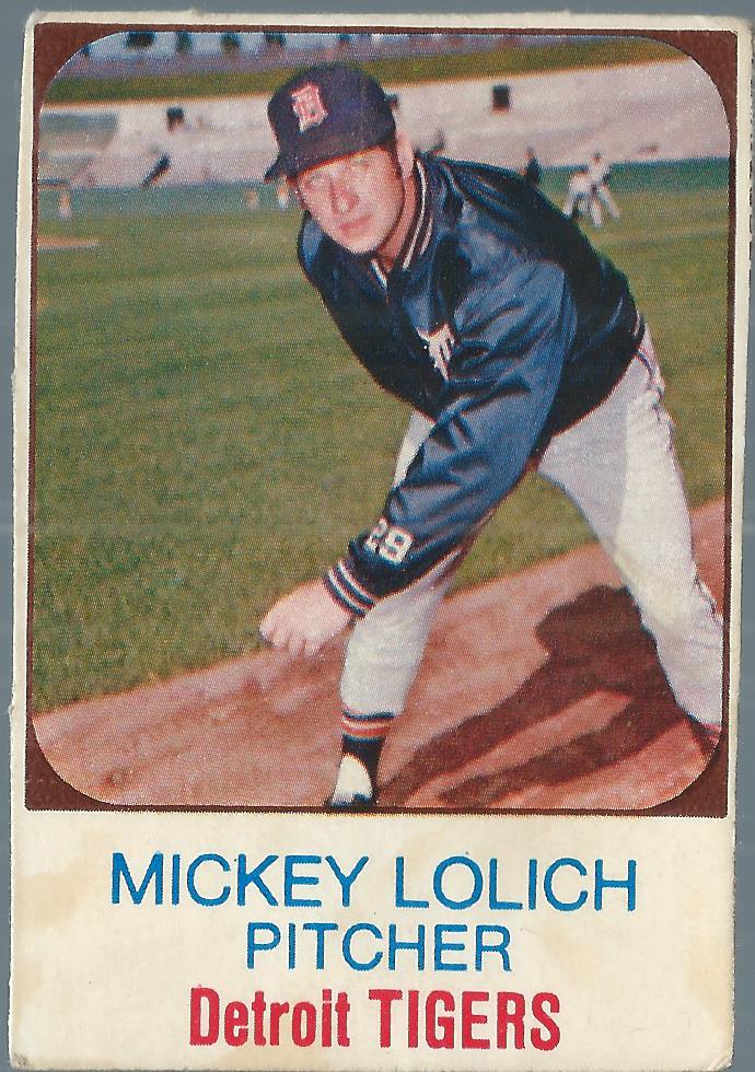 1975 Hostess #6 Mickey Lolich - GOOD
