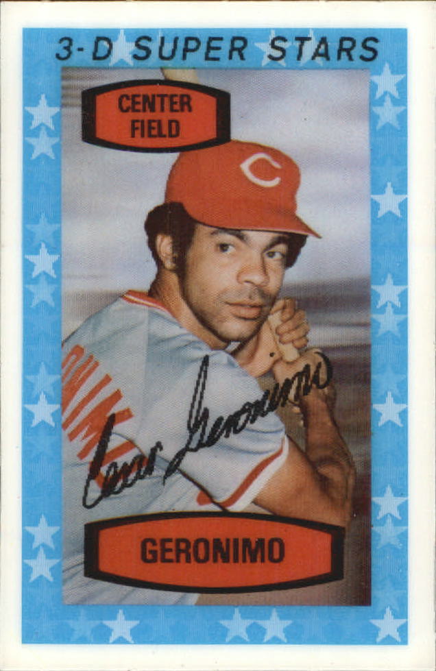 1975 Kellogg's #50 Cesar Geronimo - NM-MT - Burbank Sportscards ...