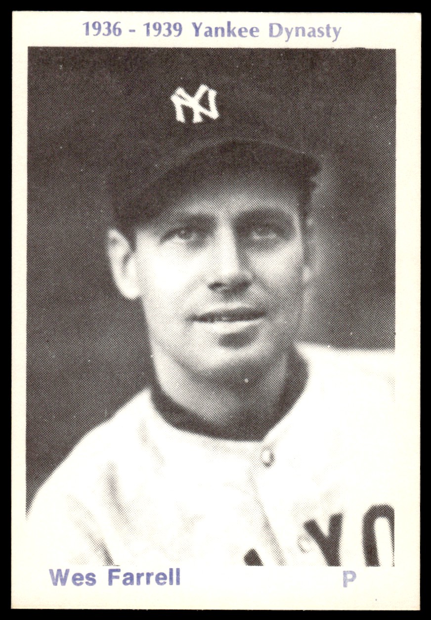 1975 Yankees Dynasty 1936-39 TCMA #14 Wes Farrell - . Oversized. - NM