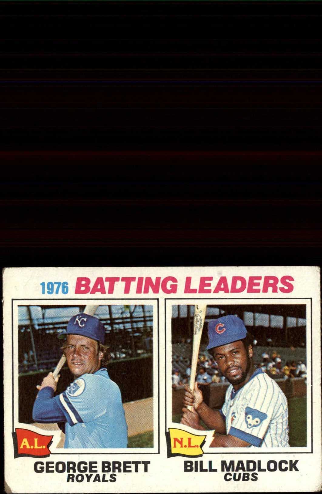 1977 Topps #1 Batting Leaders/George Brett/Bill Madlock - VG - Card ...